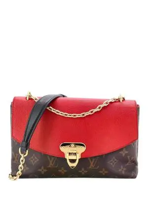 LOUIS VUITTON Saint Placide Monogram Canvas Shoulder Bag - Red