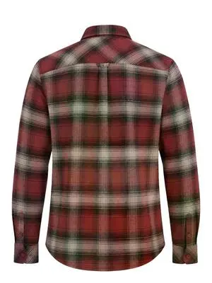 Rip Curl Count Flannel Check-pattern Shirt - Red