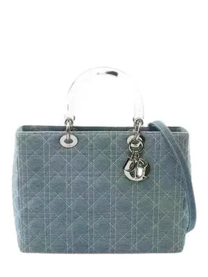 Dior Lady Satchel - Blue