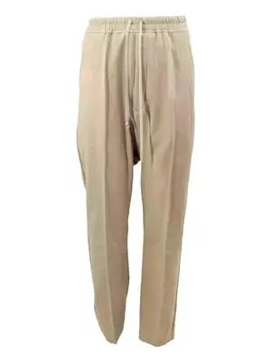 Rick Owens Drop-crotch Drawstring Trousers - Neutrals
