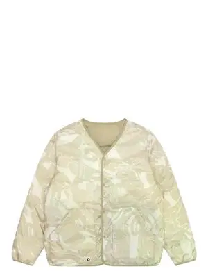 AAPE BY *A BATHING APE Moonface Reversible Down Jacket - Neutrals