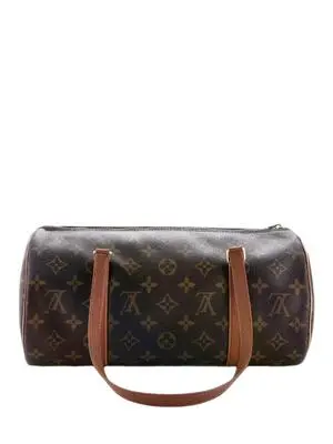 LOUIS VUITTON Papillon 30 Monogram Shoulder Bag - Brown