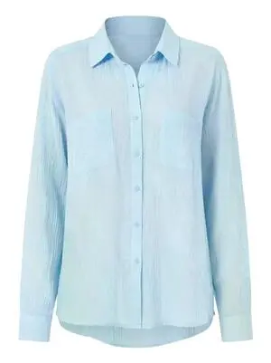SEAFOLLY Seafolly Breeze Crinkled Finish Shirt