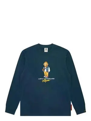 AAPE BY *A BATHING APE Aaper Graphic-print T-shirt - Blue