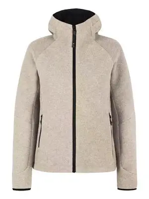 MONTURA Hooded Zip-up Jacket - Neutrals