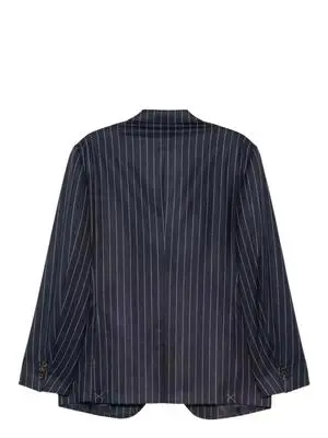 Corneliani Pinstripe-pattern Single-breasted Suit - Blue