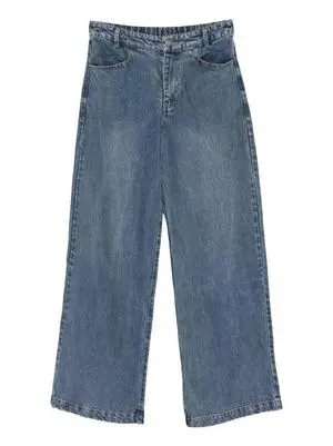 Xirena Straight-leg Jeans With Elasticated Waistband - Blue