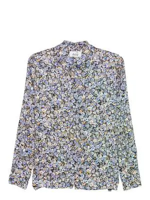 NIU Niu Floral Print Long Sleeve Shirt