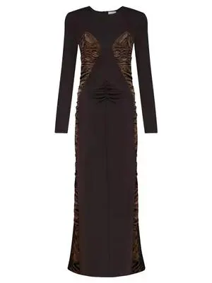 VIOLANTE NESSI Mengoni Ruched Gown
