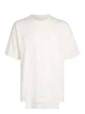 MAISON MARGIELA Cotton Double-layered T-shirt - White