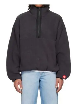 The North Face Red Box Fleece Sweatshirt - Obsidian