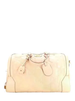Gucci Gg Matelassé Leather Medium Travel Bag - Neutrals