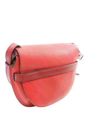 Loewe Small Leather Gate Crossbody Bag - Red