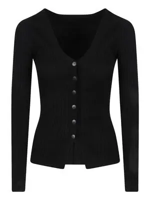 DONDUP V-neck Knitted Cardigan - No