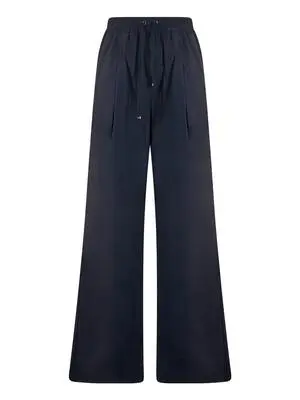 Herno Drawstring Wide-leg Trousers - Dark