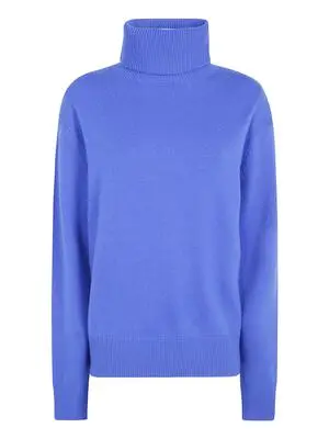THE FRANKIE SHOP The Frankie Shop Gala Padded Knit Turtleneck Jumper