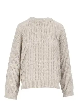 Peserico Open-knit Sweater - Ivory