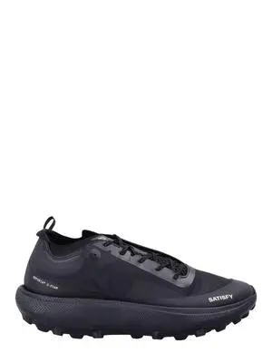 Satisfy The Rocker Technical Nylon Sneakers With Vibram Lug Sole - Black