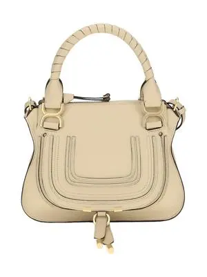 Chloé Chloé Marcie Shoulder Bag Beige