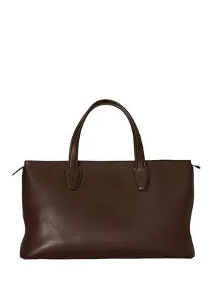 THE ROW Top Handle Handbag - Brown