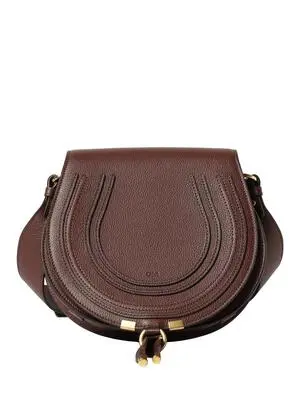 Chloé Marcie Grained Calfskin Mini Bag - Brown
