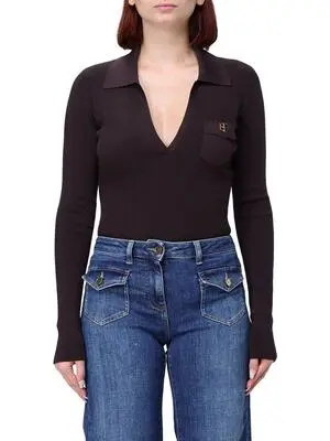 Elisabetta Franchi Top - Brown