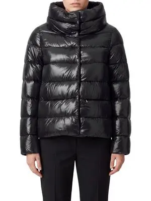 Herno Short Quilted Ultralight Down Jacket - Black