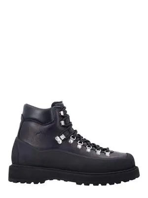 DIEMME Diemme Smooth Leather Lace Up Hiking Boots