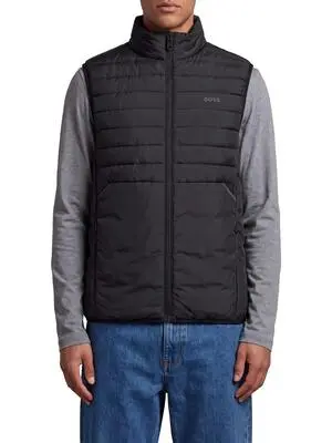 BOSS Padded Gilet - Black