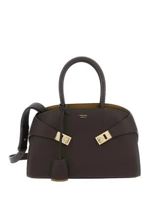 FERRAGAMO Top Handle Handbag - Brown