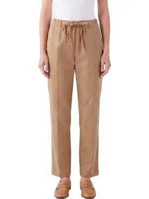 SEMICOUTURE Tailored Trousers - Beige