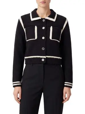 Pinko Pinko Sulcis Slim Fit Pure Wool Blazer Brown