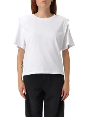 Isabel Marant Étoile T-shirt With Padded Shoulders - White
