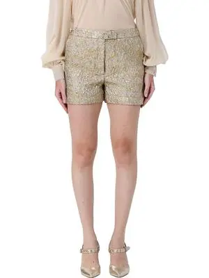 COLLINI MILANO 1937 Collini Milano 1937 Gold Metallic Shorts