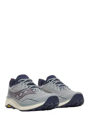 Saucony Peregrine 16 Trail Running Shoe - Fossil/naval