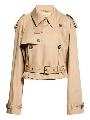 JW ANDERSON JW Anderson Double Breasted Crop Trench Coat
