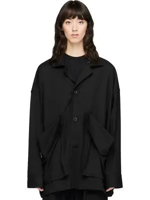 Adidas Y-3 Wool Chore Coat - Black
