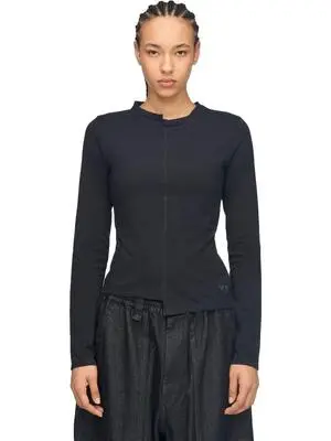 ADIDAS Y-3 Fitted Long Sleeve Tee