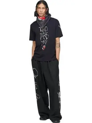 Adidas Y-3 Chito City Graphic Short Sleeve Tee - Black