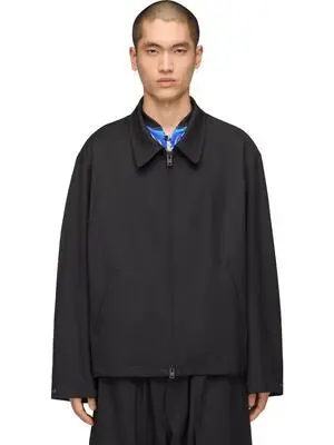 Adidas Y-3 Wool Tailored Blouson Jacket - Black