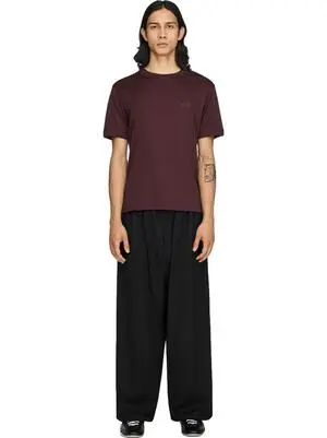 Adidas Y-3 Wool Straight Leg Pants - Black