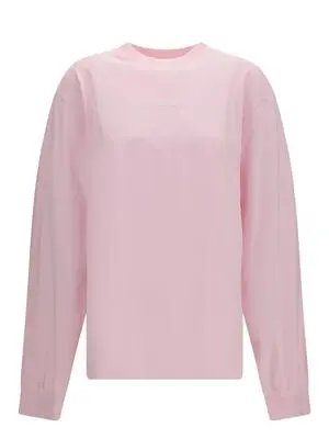 Alexander Wang Alexander Wang Long-Sleeve Logo T-Shirt Pink