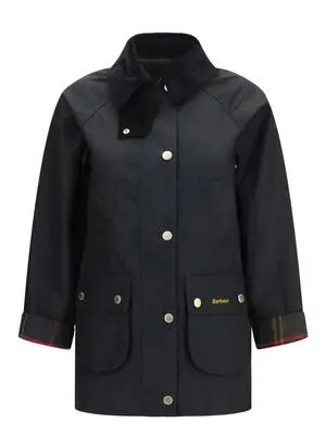 Barbour Modern Beadnell Wax Jacket - Black