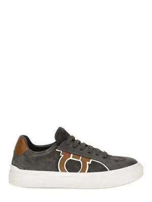FERRAGAMO Gancini Sneakers - Grey