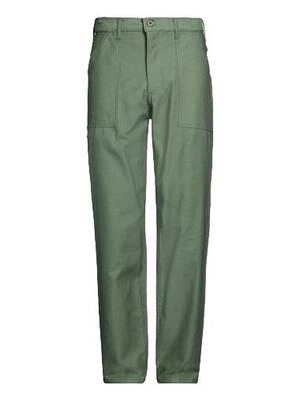 STAN RAY Cotton Canvas Tapered Leg Casual Pants - Green