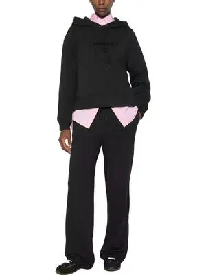 TWINSET Logo Detail Drawstring Tracksuit - Black