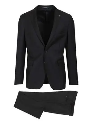 Tagliatore Bruce Suit In Super 110 S Wool - Blue