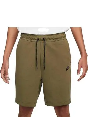 Nike Tech Fleece Shorts - Olive