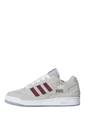 Adidas Forum Low Cl 'mississippi State - Light Grey/red/white