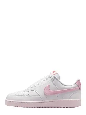 Nike Court Vision Low Sneakers - White/pink